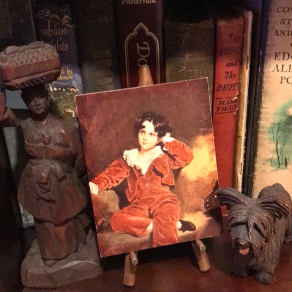 Vintage | Art | The Red Boy By Sir Thomas Lawrence Vintage Lithograph ...
